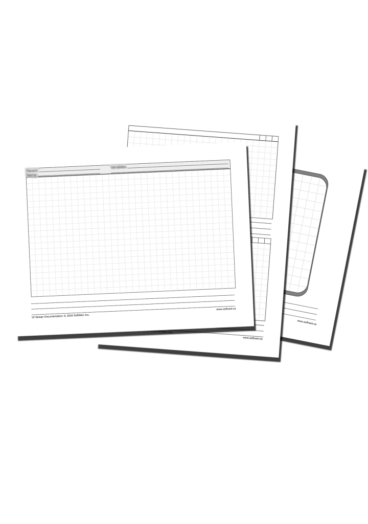 User-Interface Design Worksheets | SoftWeir Inc.